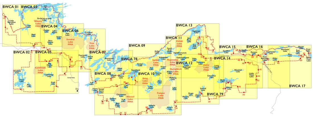 Which BWCA Map Do I Need? – True North Map Co.