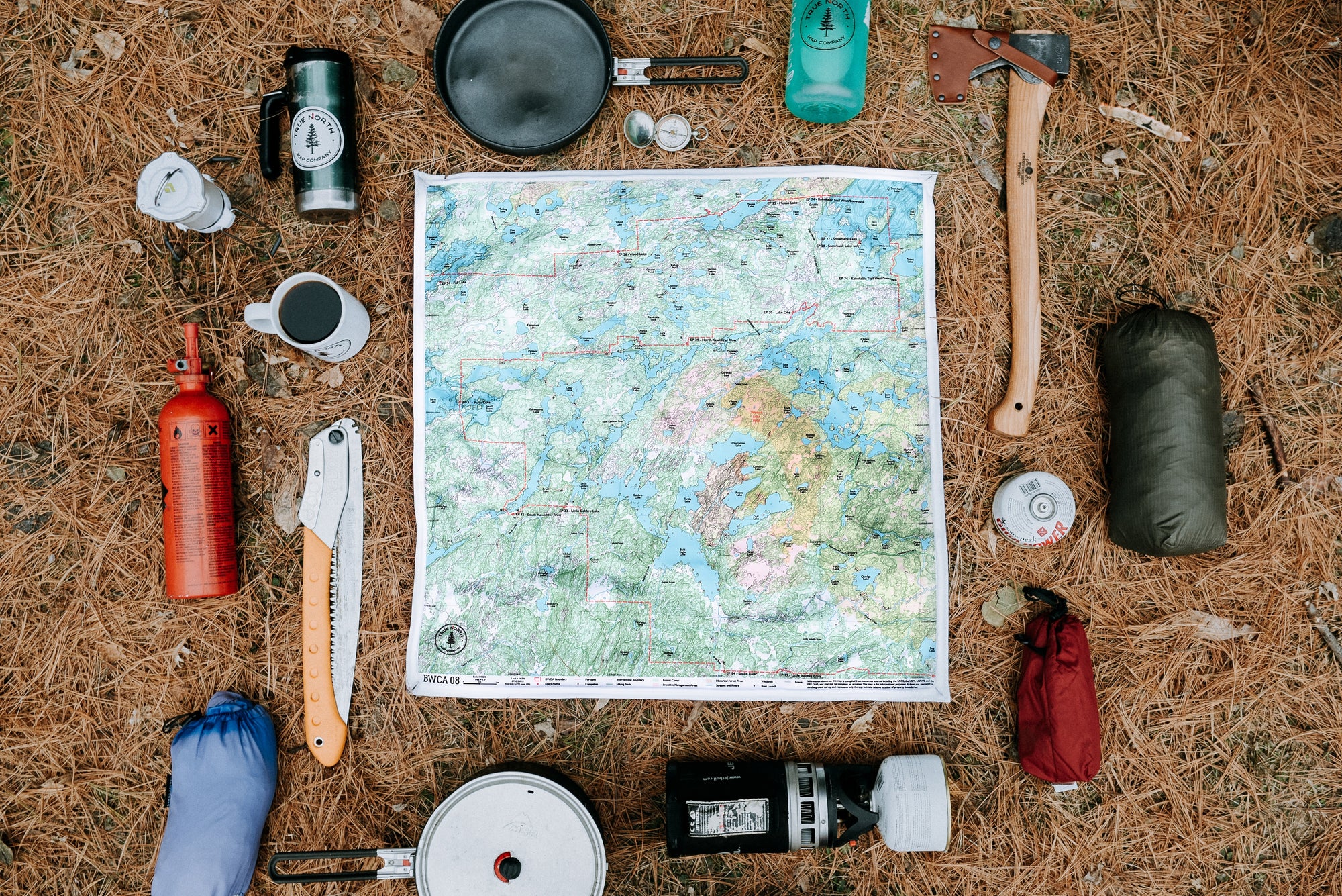 True North Map Company | BWCA Maps & National Park Cloth Maps