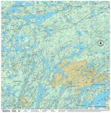 Quetico Canoe Maps – Durable Cloth Adventure Maps – True North Map Co