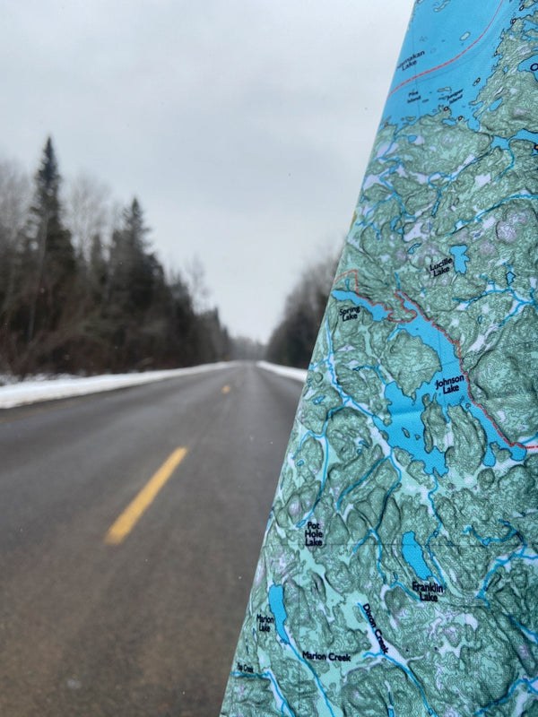 Voyageurs National Park Map – Durable Waterproof Cloth Map – True North ...