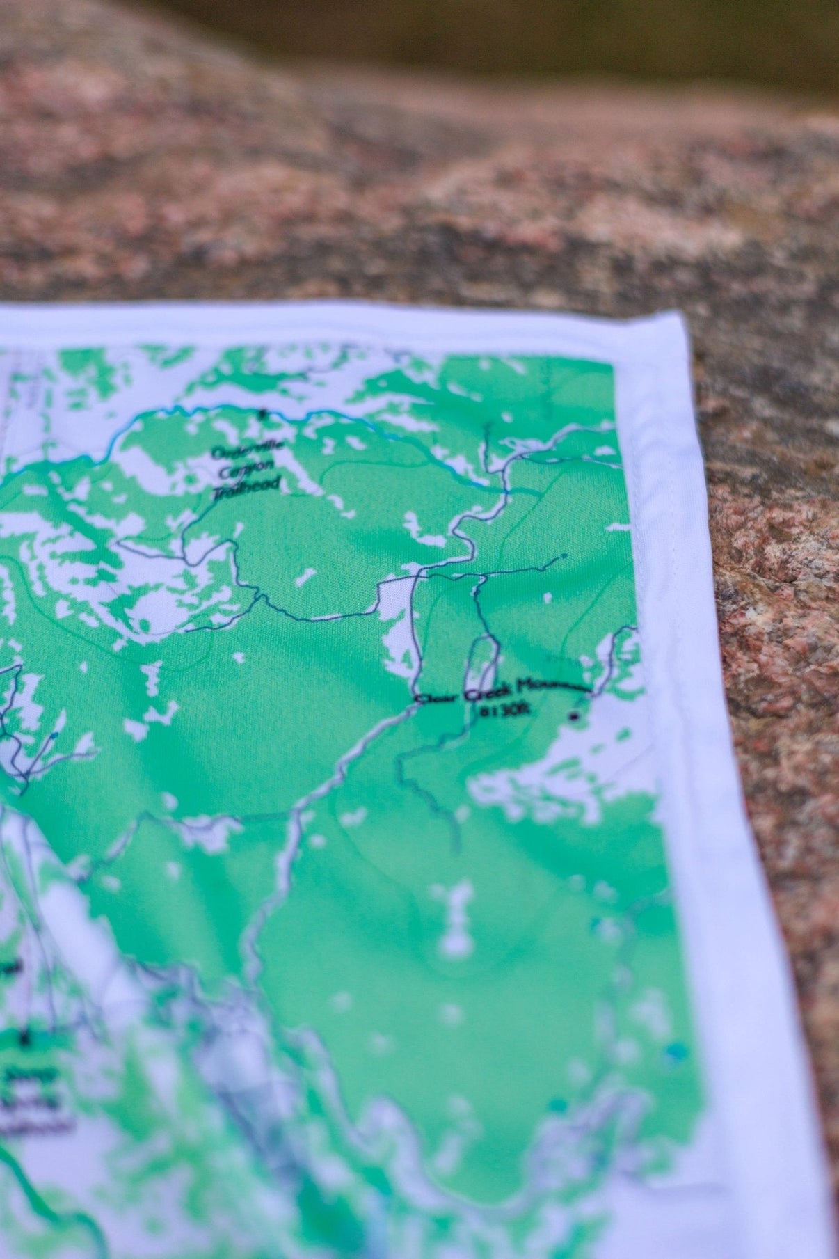 Zion National Park Cloth Map – Adventure Edition – True North Map Co