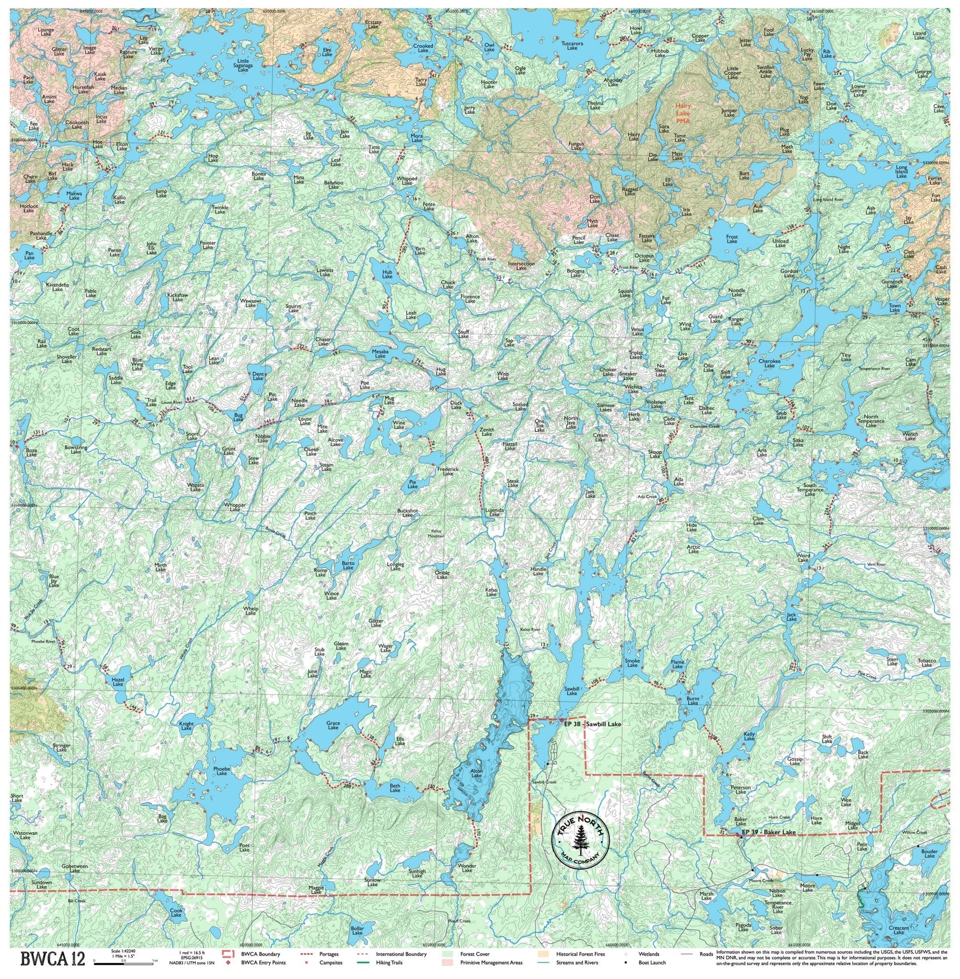 BWCA 12 – True North Map Co
