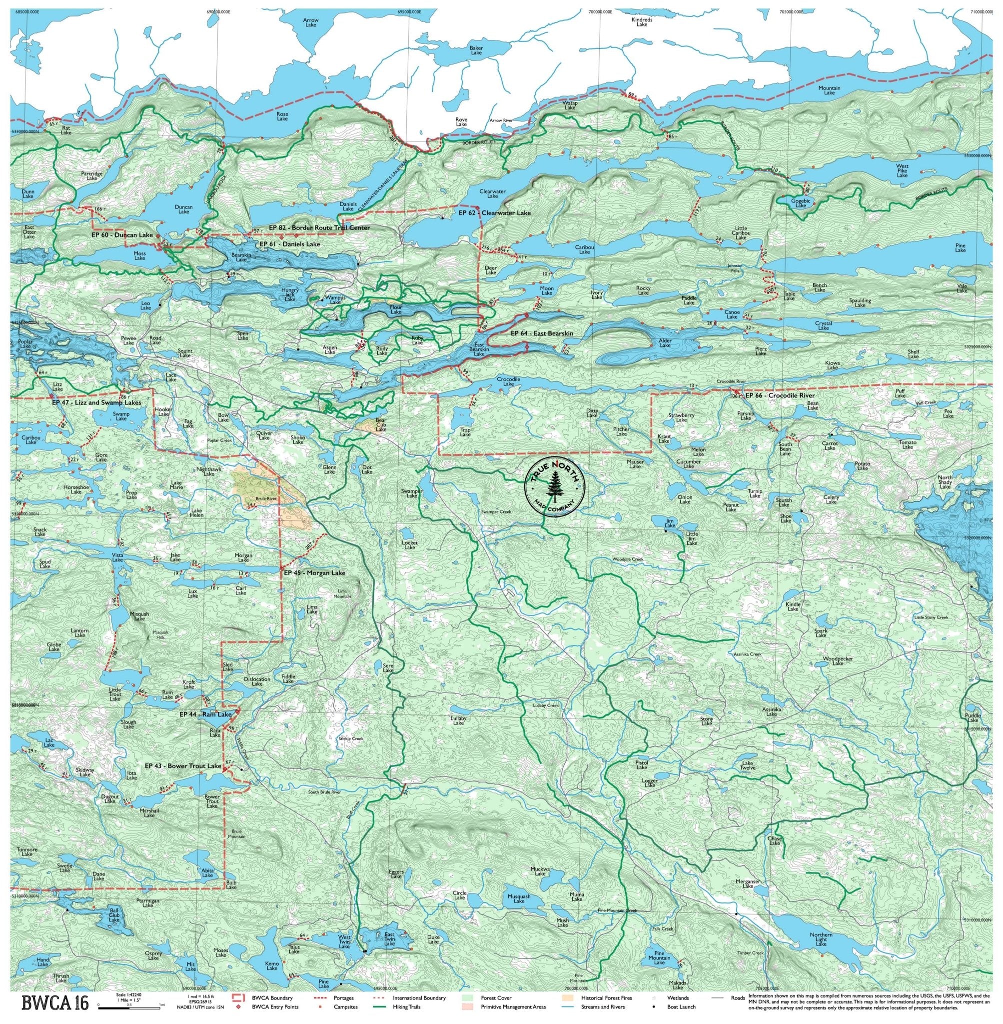 BWCA 16 – True North Map Co